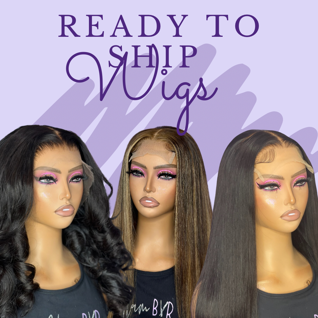 Ready to Ship Glueless Wigs| The Glam Bar – The Glam Bar LLC